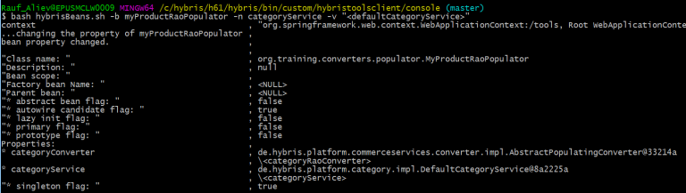 hybris Beans command-line tool + web API – hybrismart | SAP Commerce ...